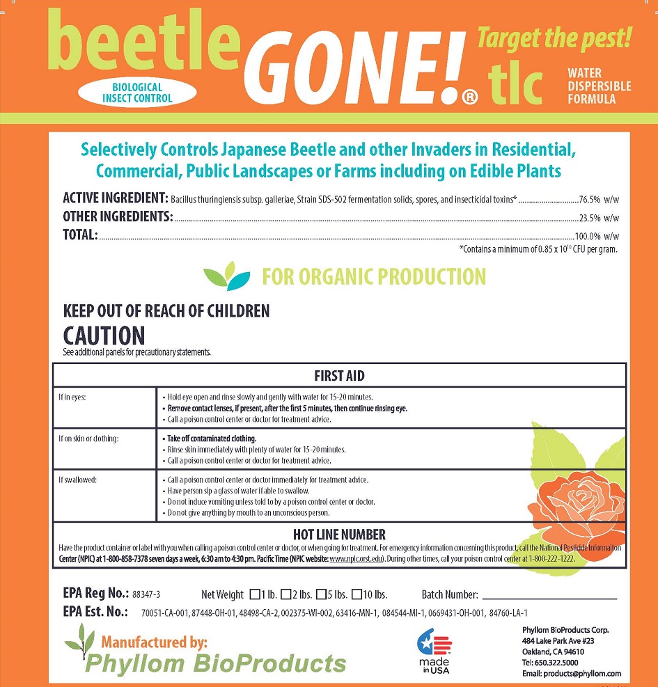 Phyllom BioProducts - beetleGONE!® tlc
